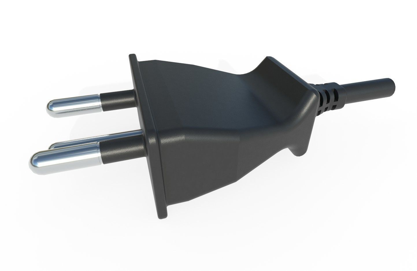 3D model Electrical Plug Type J Black VR / AR / low-poly | CGTrader