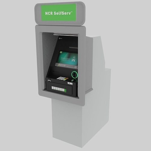 NCR SelfServ 27 3D model | CGTrader