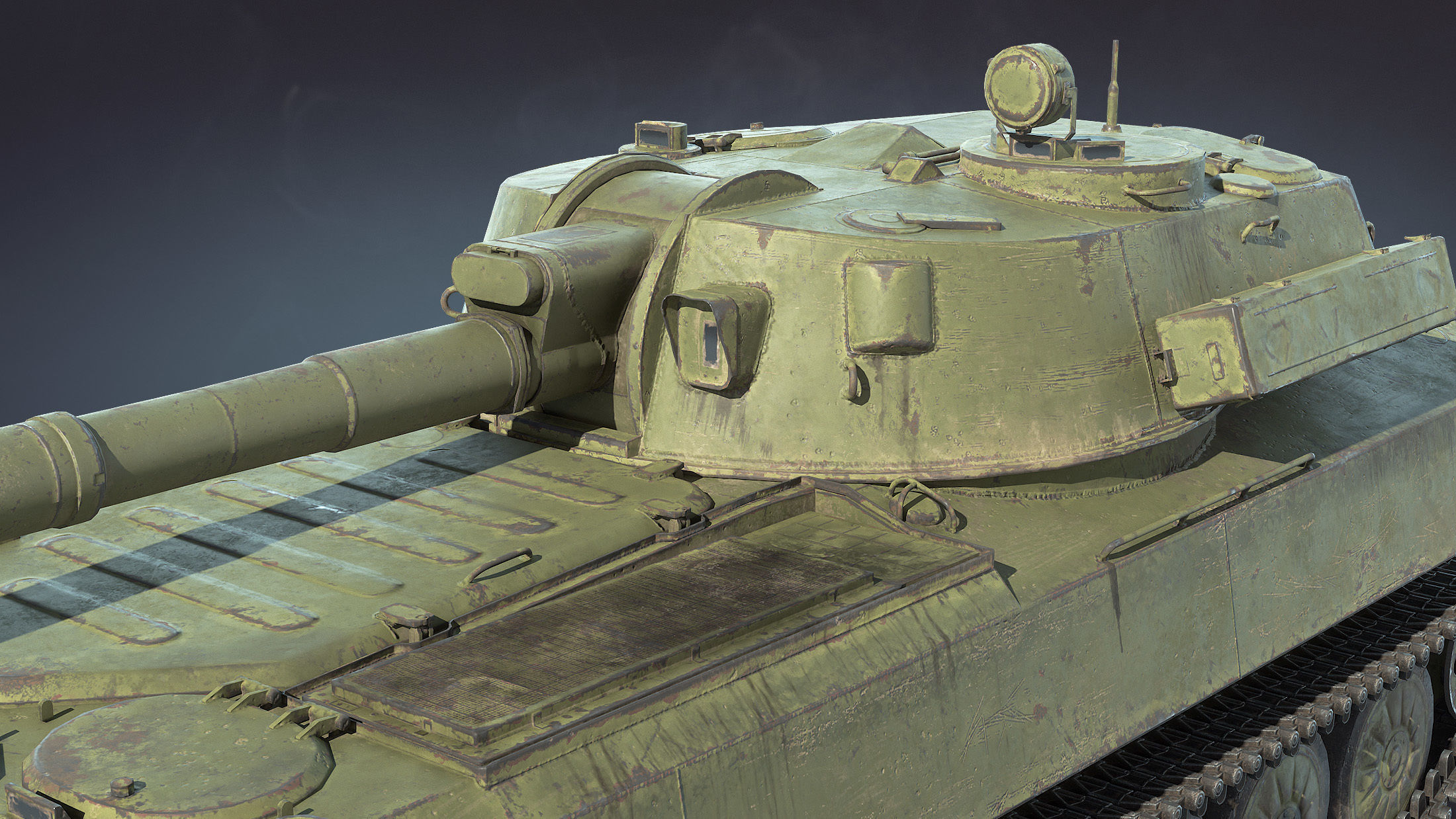 3D model 2S1 Gvozdika self-propelled howitzer VR / AR / low-poly | CGTrader