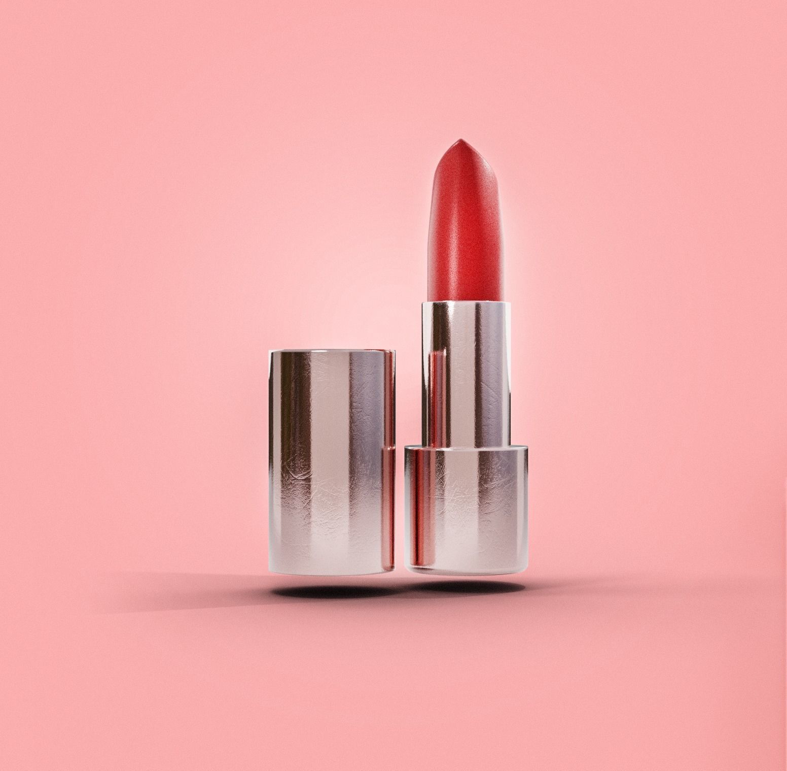 3D model Non brand glitter lipstick with cap 4K VR / AR / low-poly ...