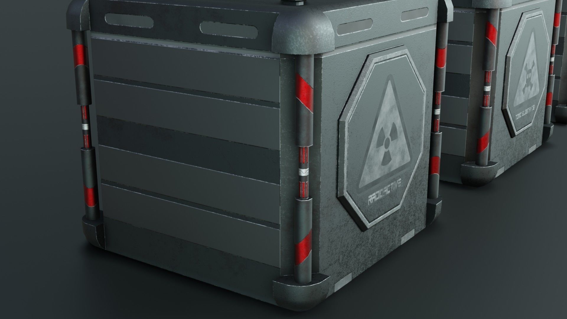 3D model Sci-fi Crates VR / AR / low-poly | CGTrader