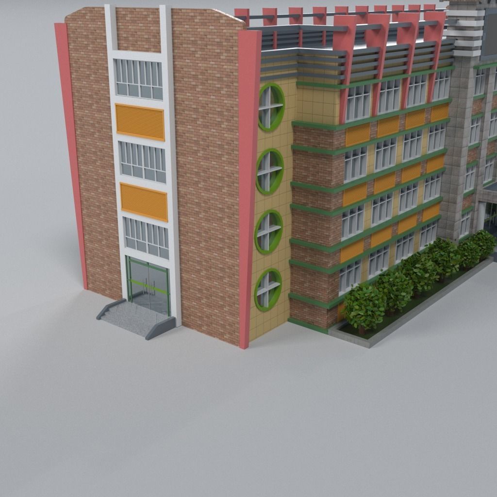 School Models 3D model | CGTrader