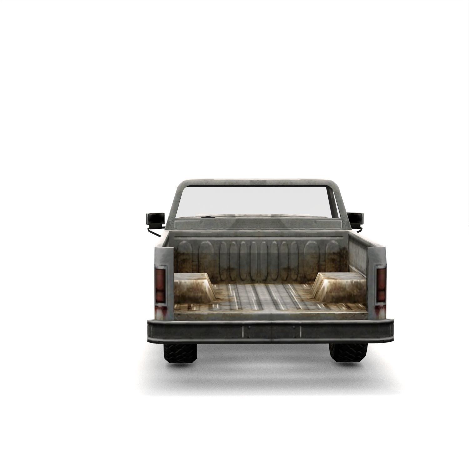 3D model Low Poly Pickup Track - Game Ready Vehicle VR / AR / low-poly ...