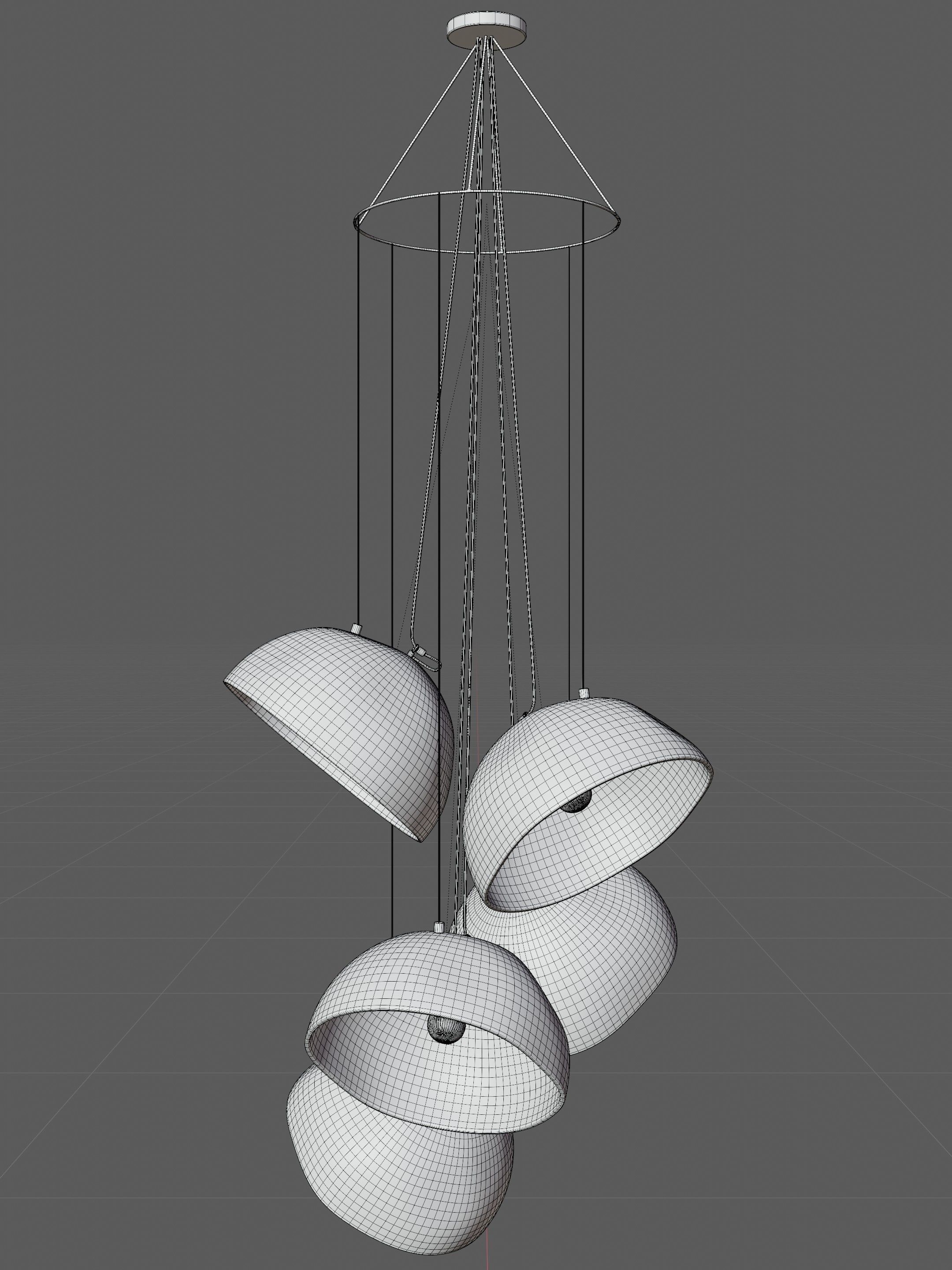 Industrial light fixture 3D model | CGTrader