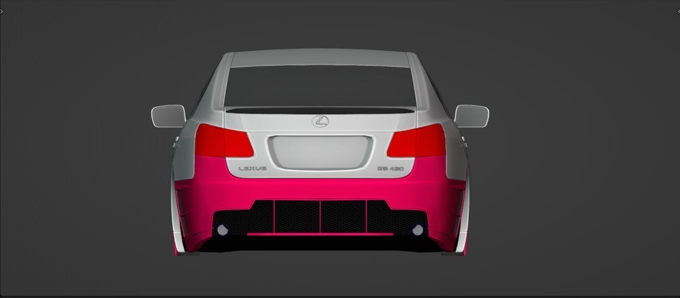 Lexus GS430 Final Konnexion Body Kit 3D model | CGTrader