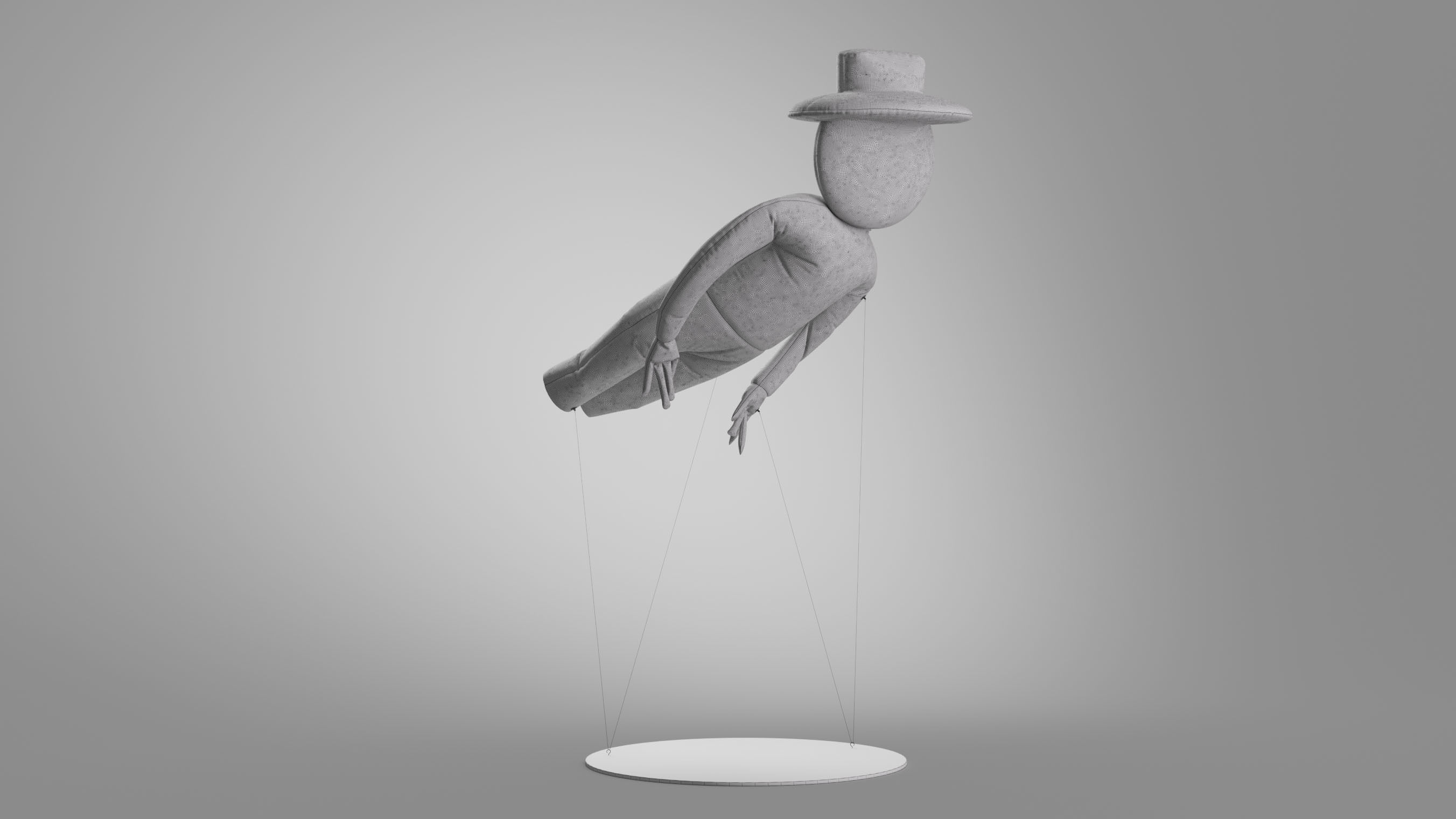 Boogeyman Baloon 3D model | CGTrader