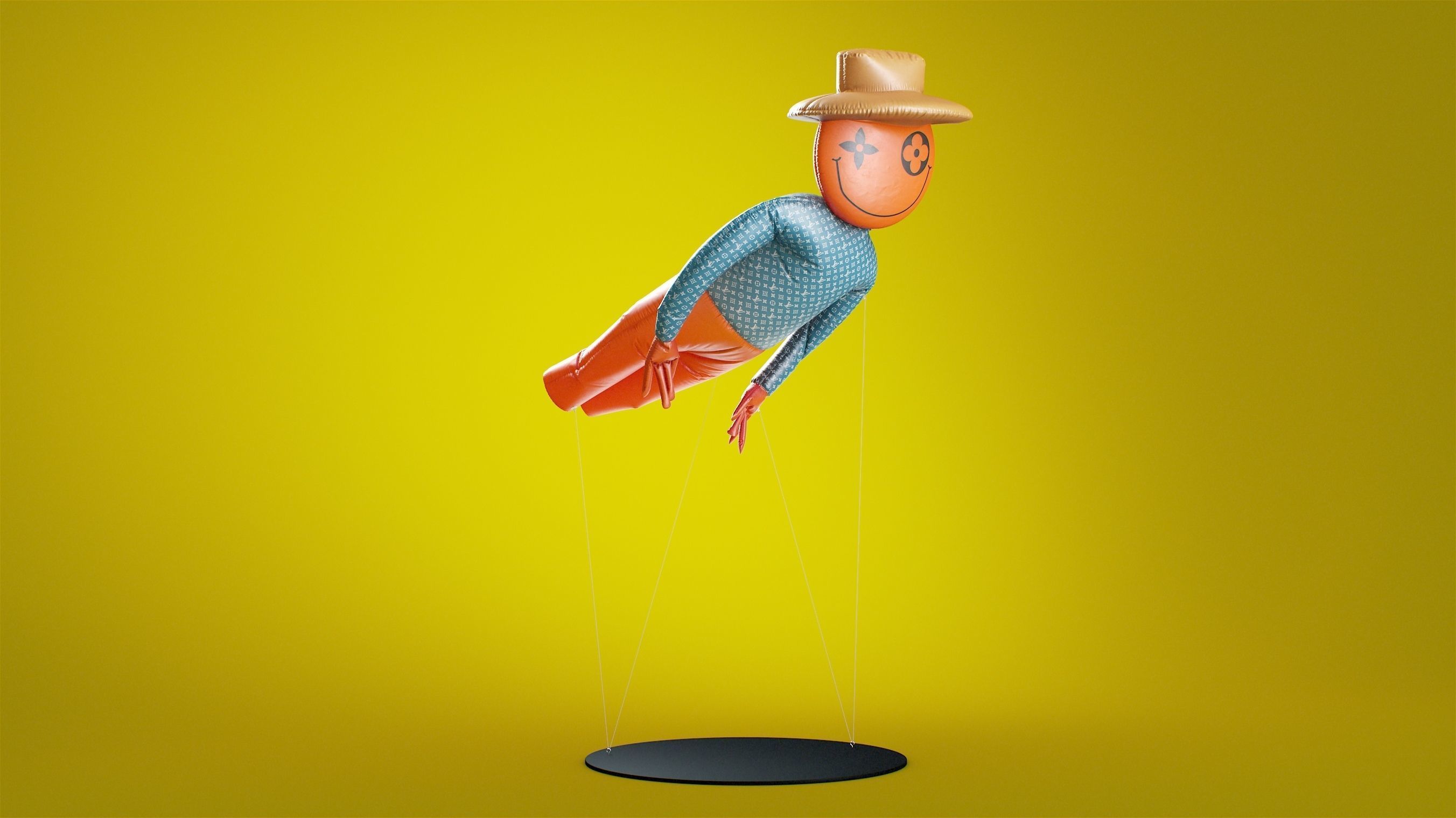 Boogeyman Baloon 3D model | CGTrader
