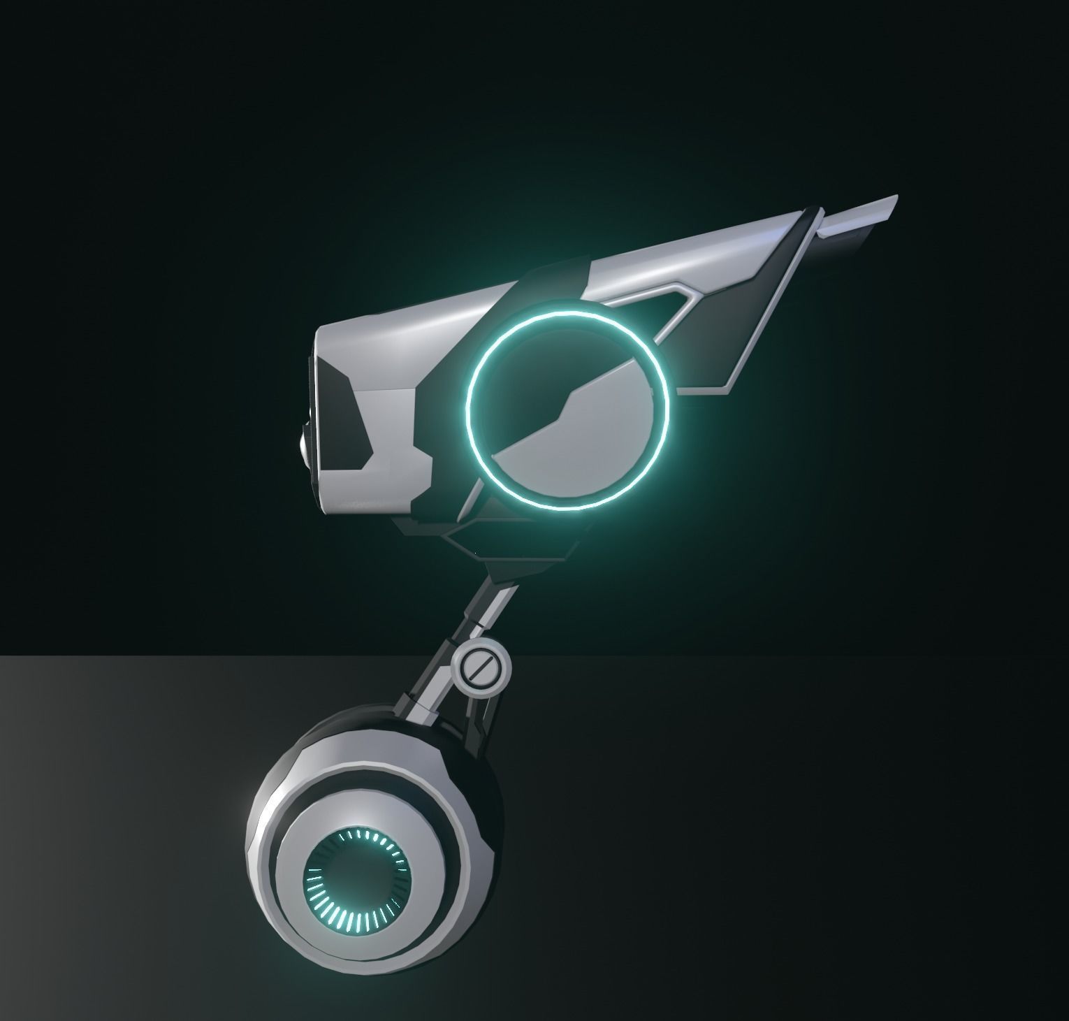 robot futuristic camera 3D model | CGTrader