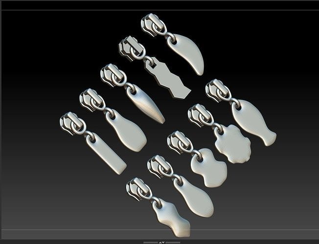 10 ZB ZIP head brushes download ZIP head 3D graphics down 3D model 3D ...