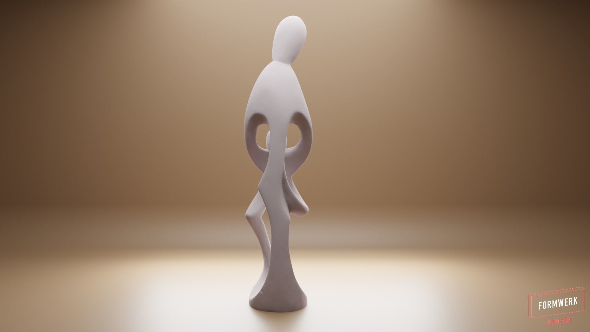 abstract figure art work 3D model 3D printable | CGTrader