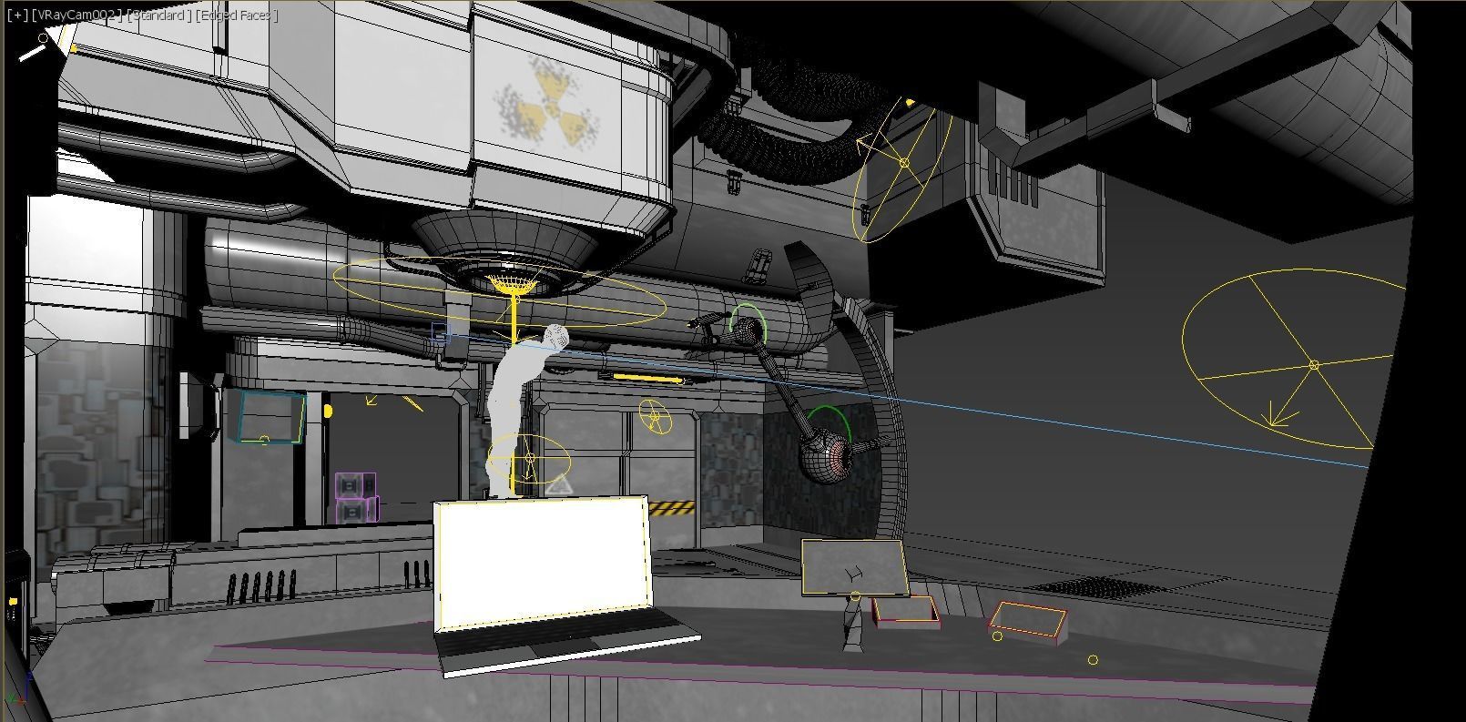 3D model Sci-Fi Laboratory VR / AR / low-poly | CGTrader