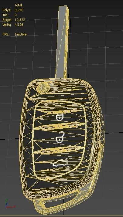 Car Key Collection 1 - 6 Keys | CGTrader