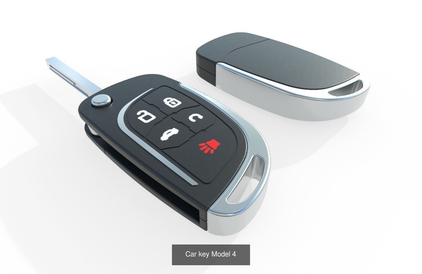 Car Key Collection 1 - 6 Keys | CGTrader