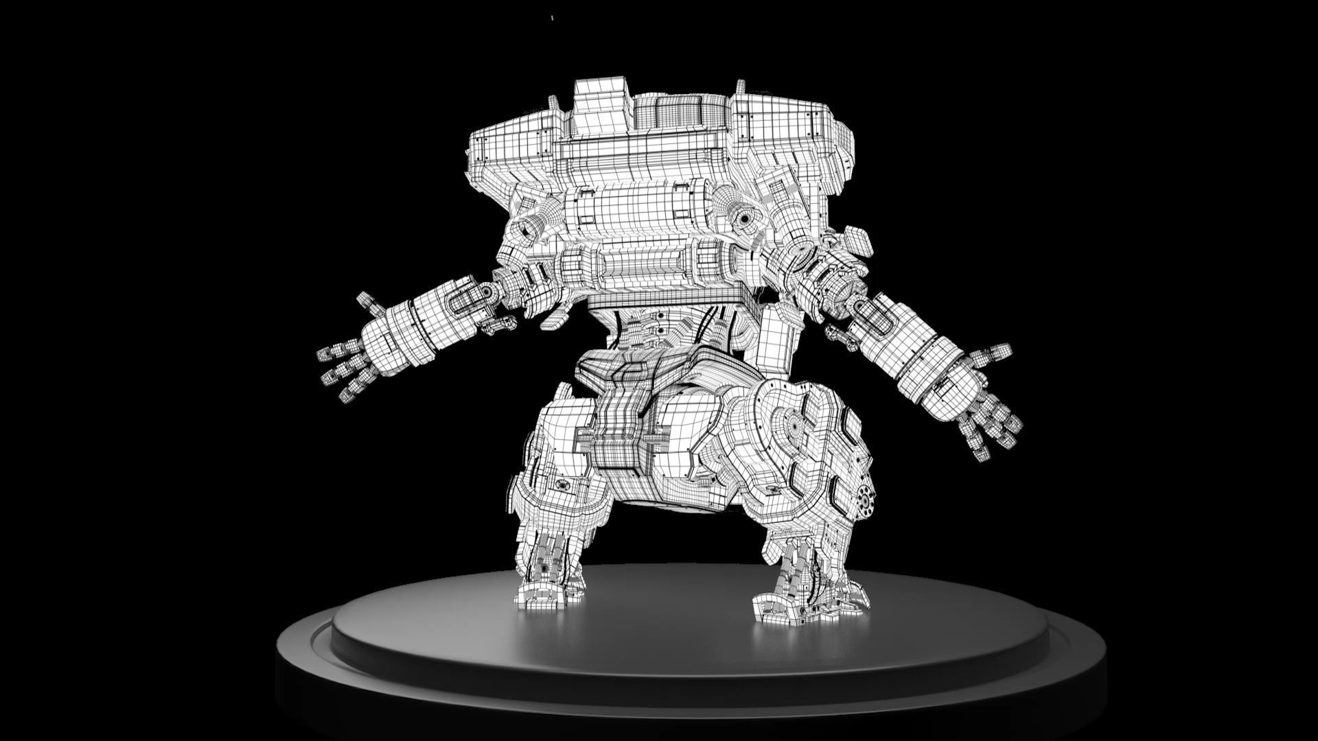 Robot 3D model rigged | CGTrader