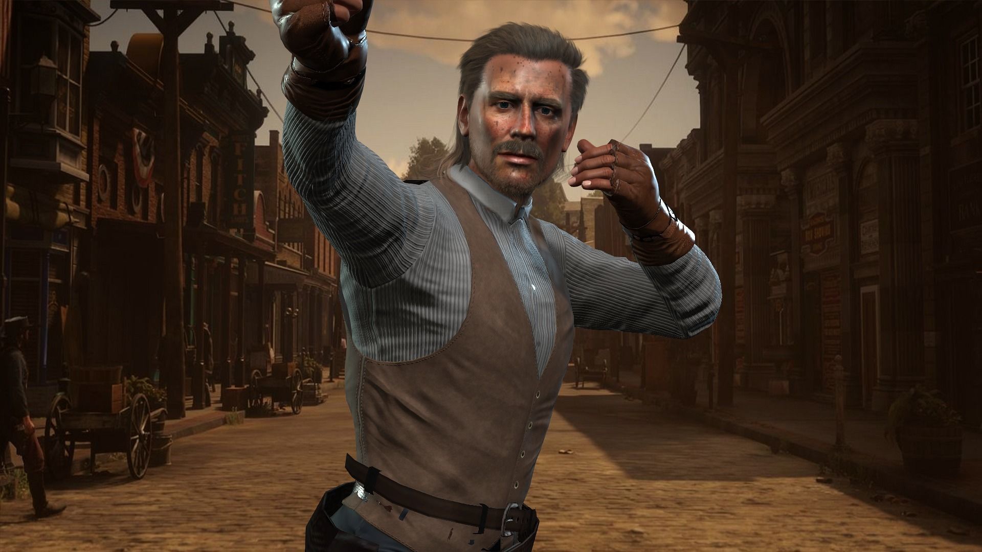3D model Arthur Morgan Red Dead Redemption 2 3D Model VR / AR / low ...