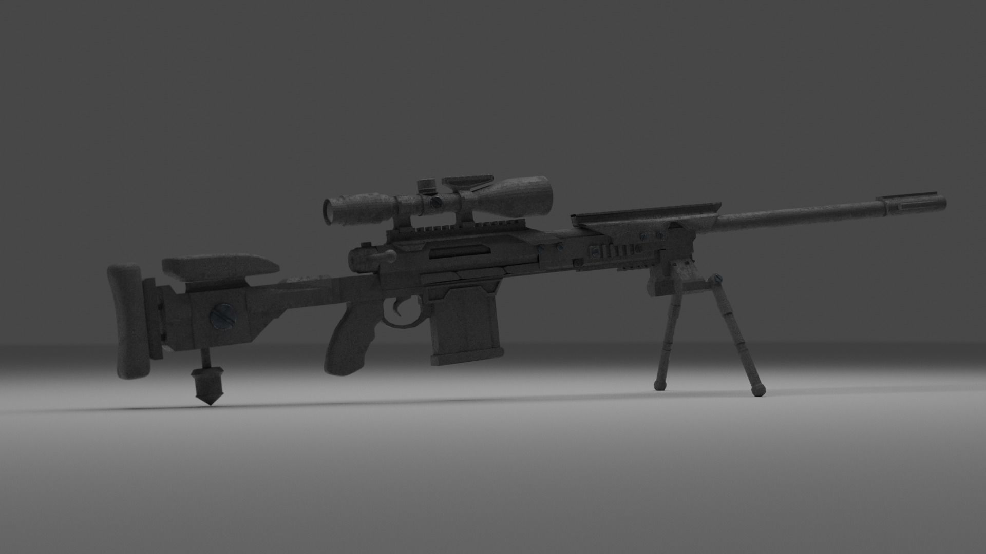 sniper dl q33 from call of duty mobile 3D model | CGTrader