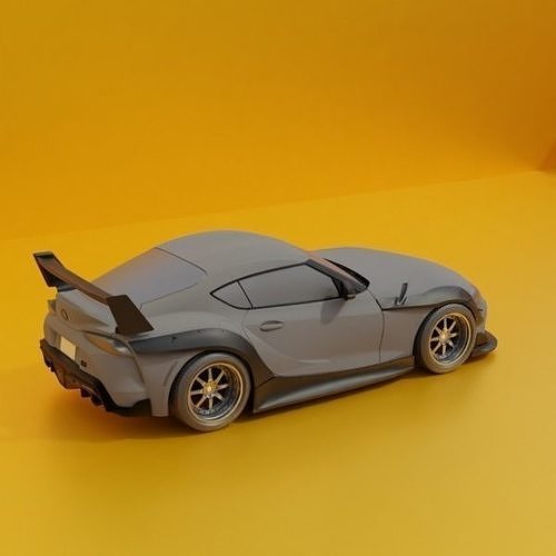 TOYOTA SUPRA BODY KIT 3X OFFSETS - 11SEPT-02 3D model 3D printable ...