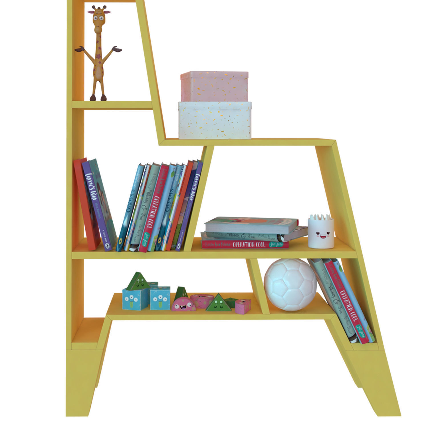 Giraffe bookcase HQ 3D model | CGTrader