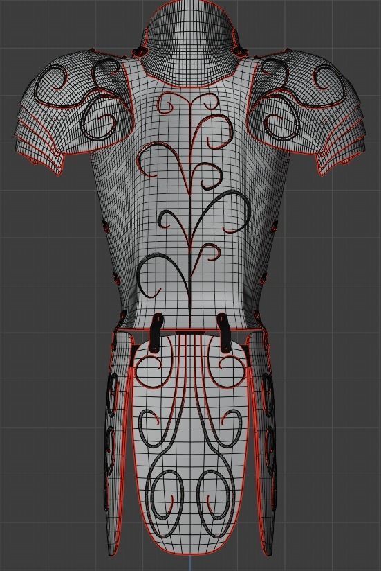 3D model Fantasy Armor VR / AR / low-poly | CGTrader