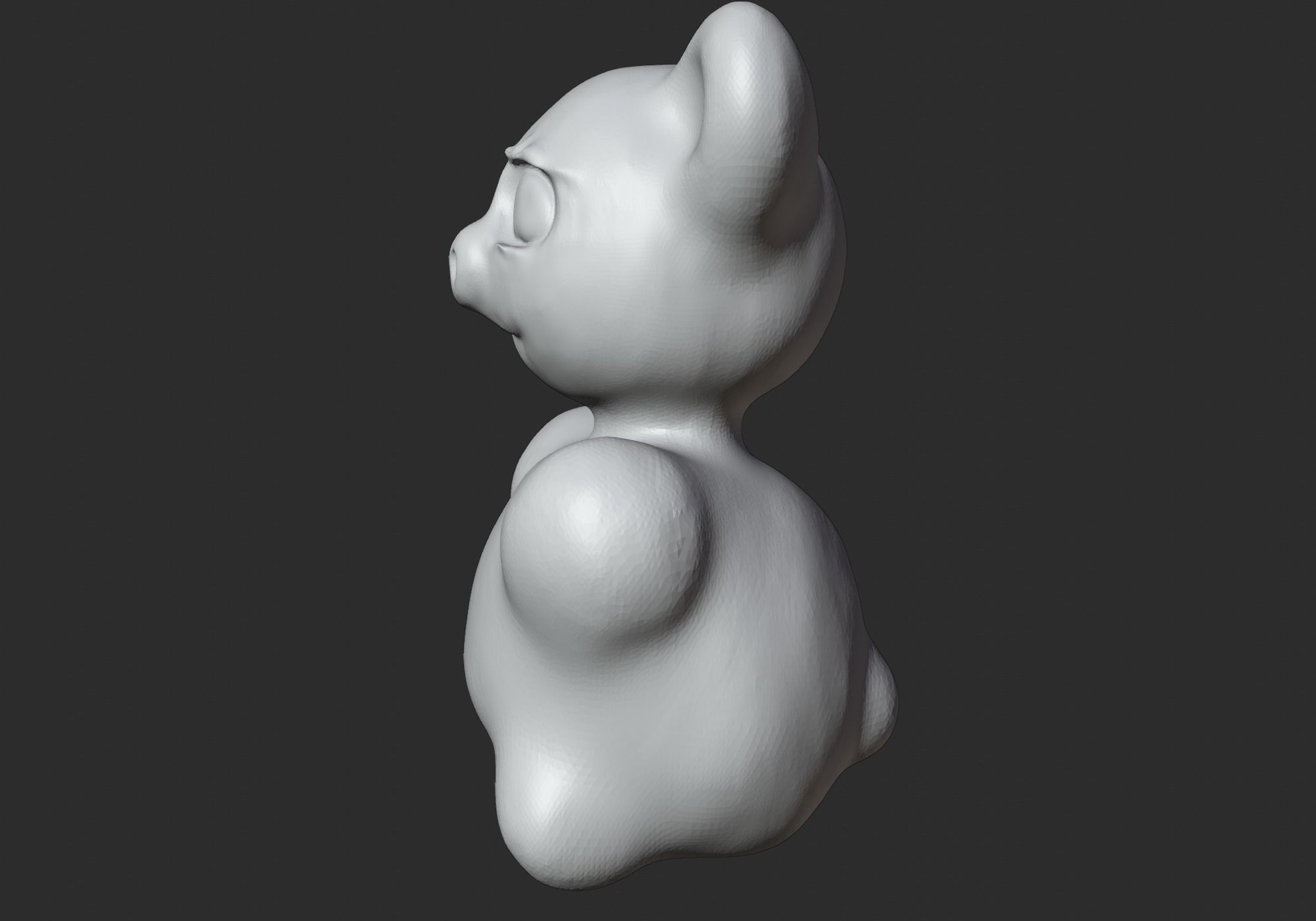 cute teddy bear 3D model | CGTrader