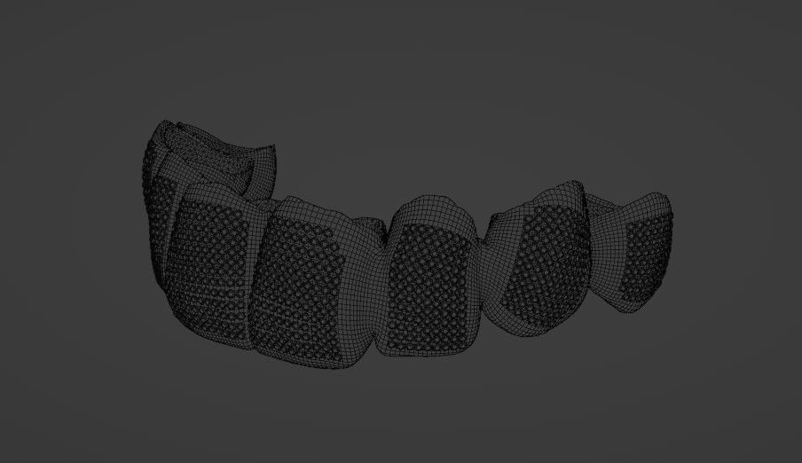 Grillz with diamonds 3D model | CGTrader