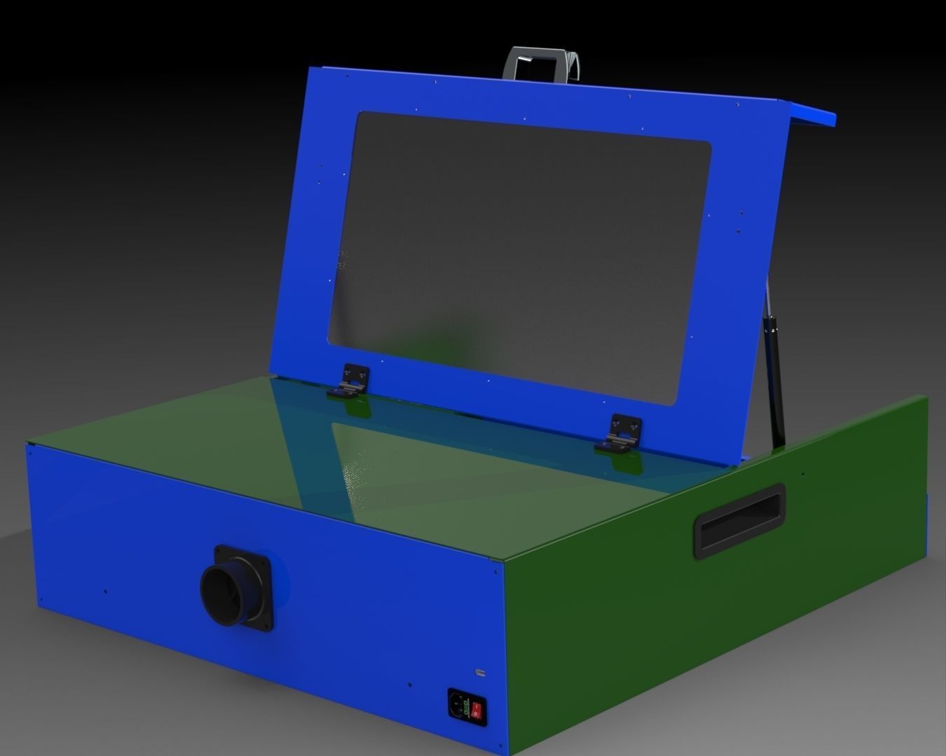 Laser Engraving Enclosure 3D model | CGTrader