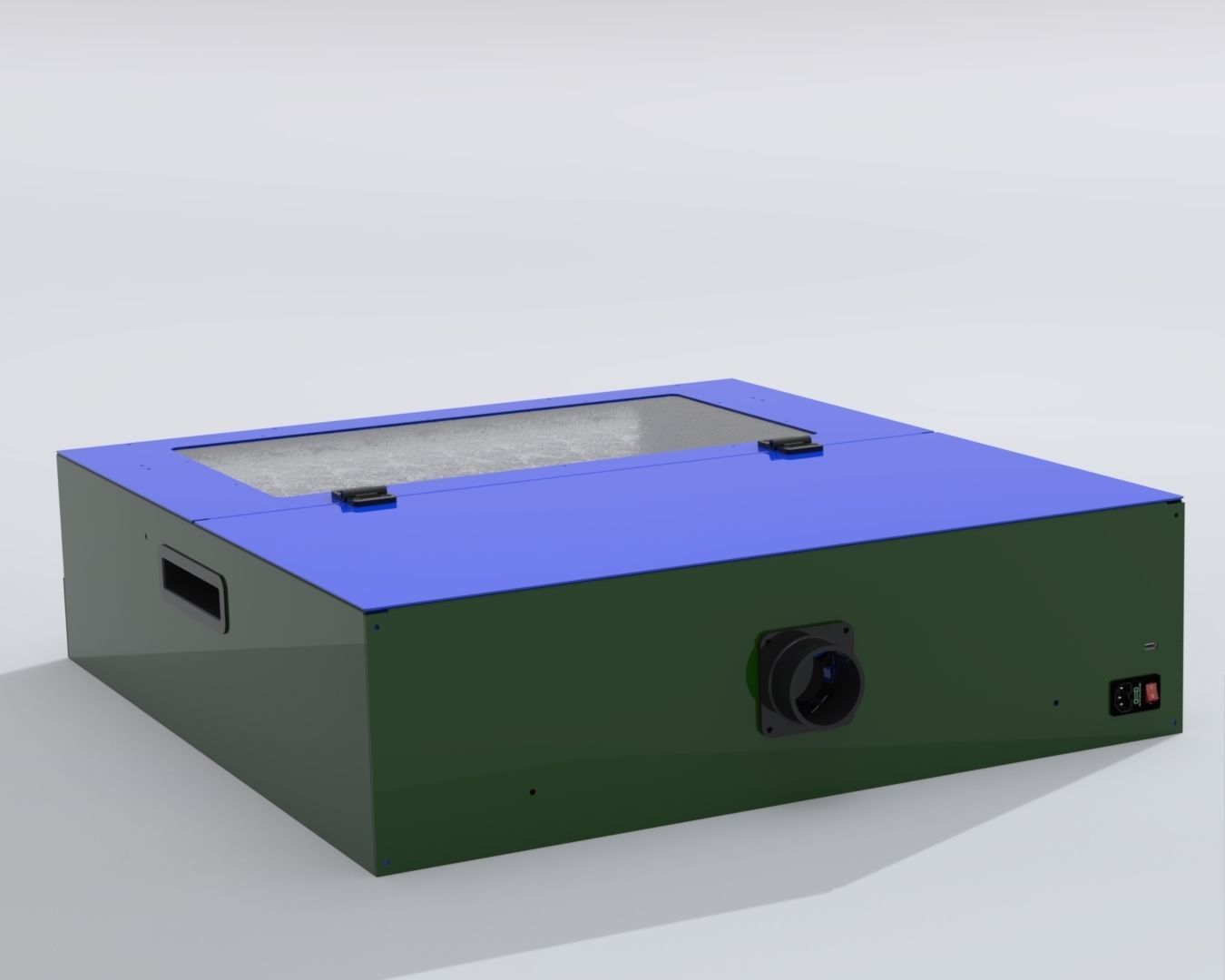 Laser Engraving Enclosure 3D model | CGTrader