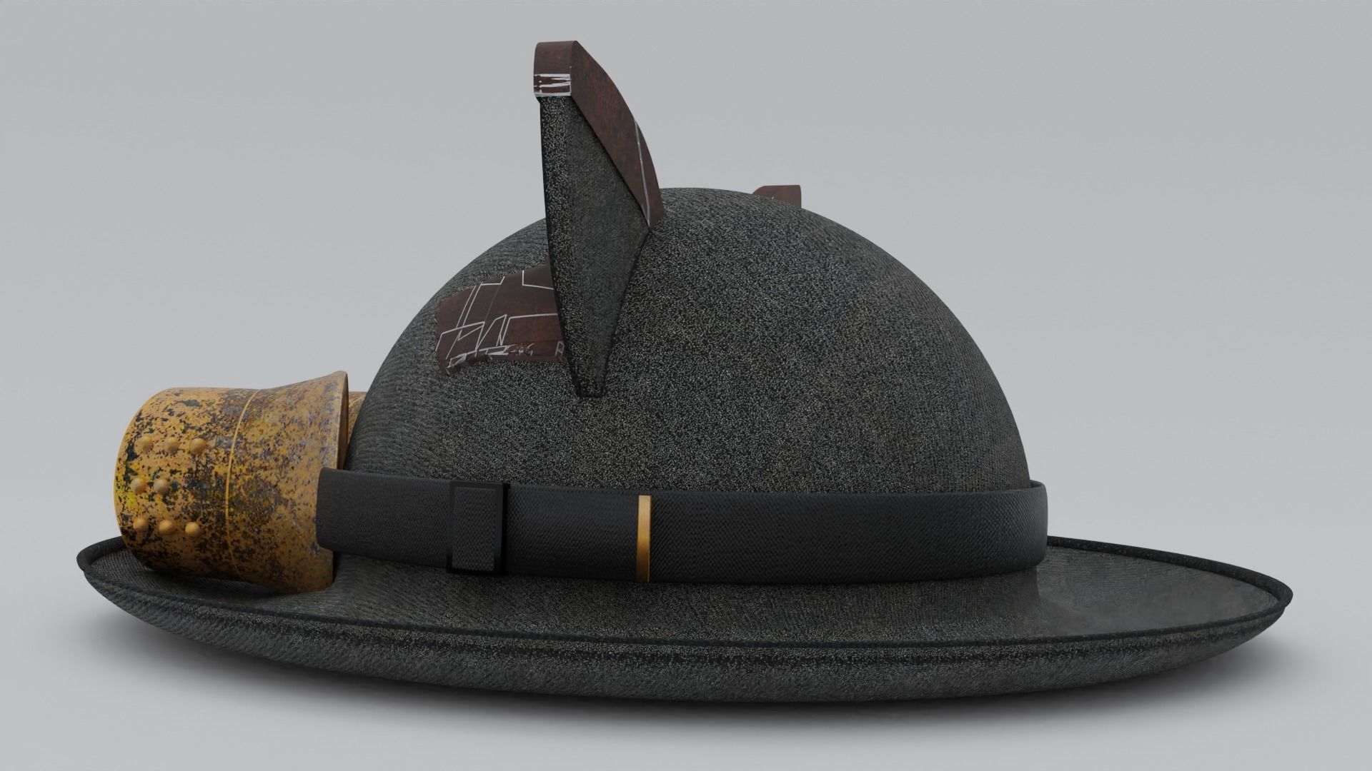3D model Coconut hat Cat Steampunk VR / AR / low-poly | CGTrader