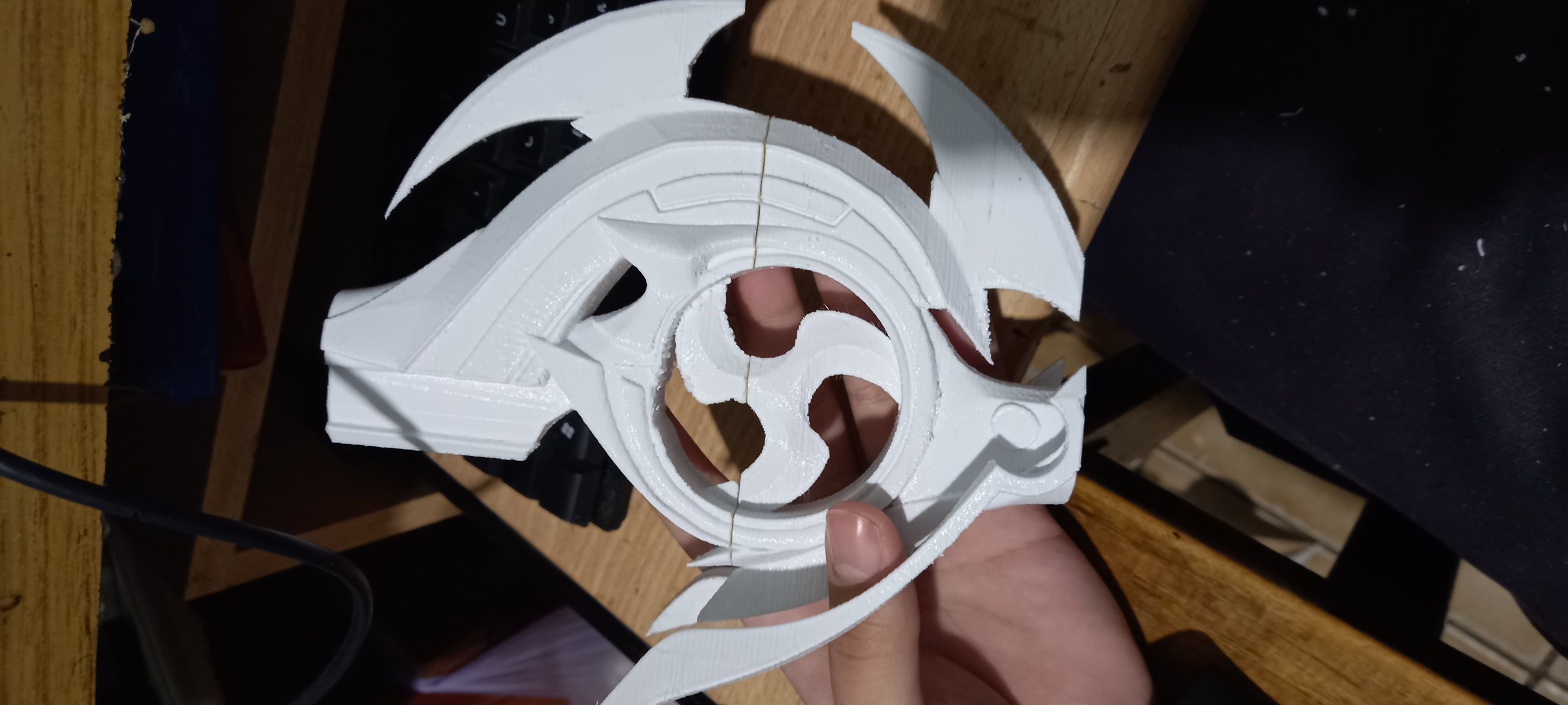Genshin impact Engulfing Lightning Raiden shogun lance 3D model 3D ...