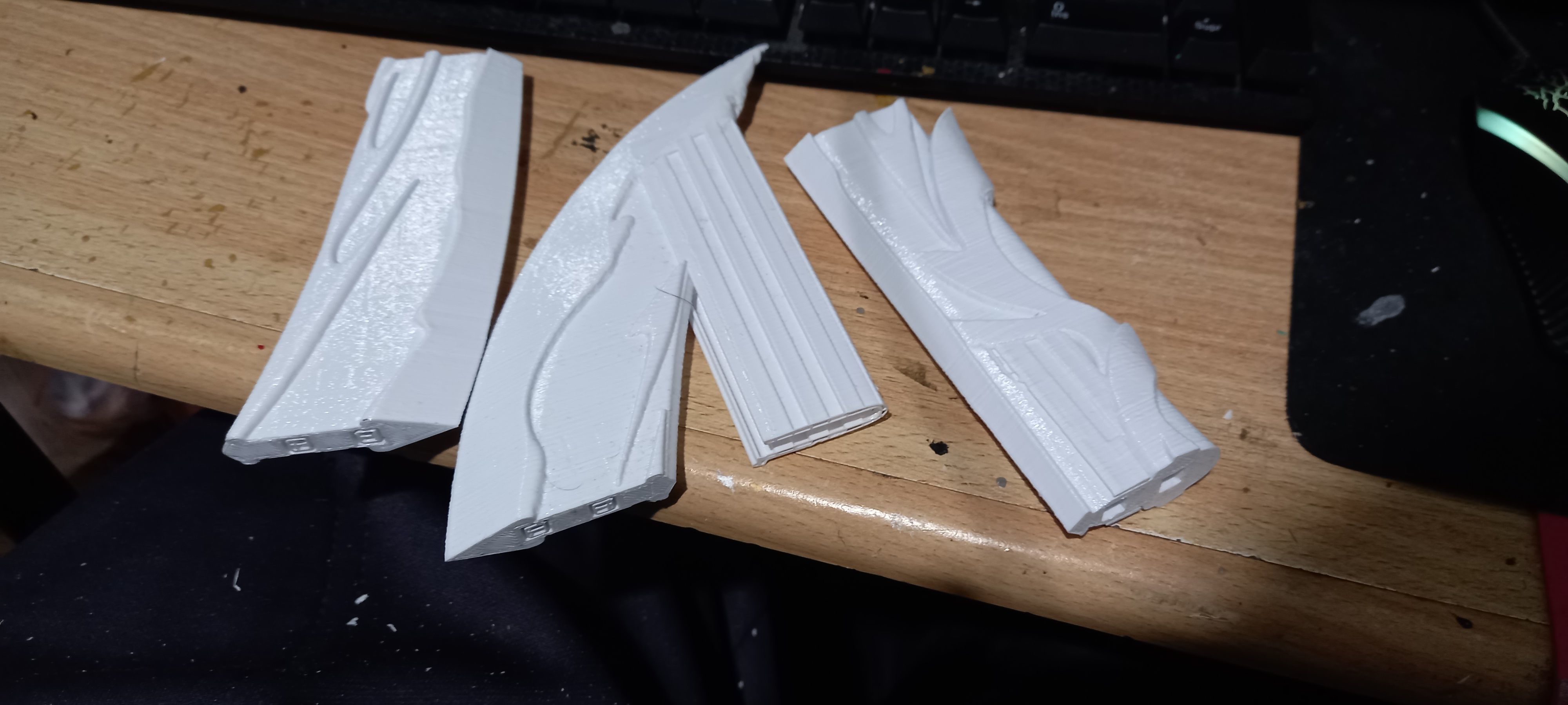 Genshin impact Engulfing Lightning Raiden shogun lance 3D model 3D ...