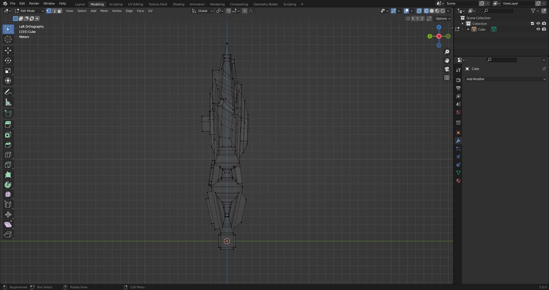 Mansion with small polygons WITHOUT TEXTURES free VR / AR / low-poly 3D ...