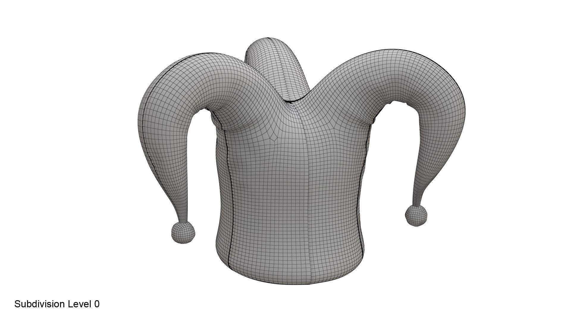 Jester hat 3D model | CGTrader