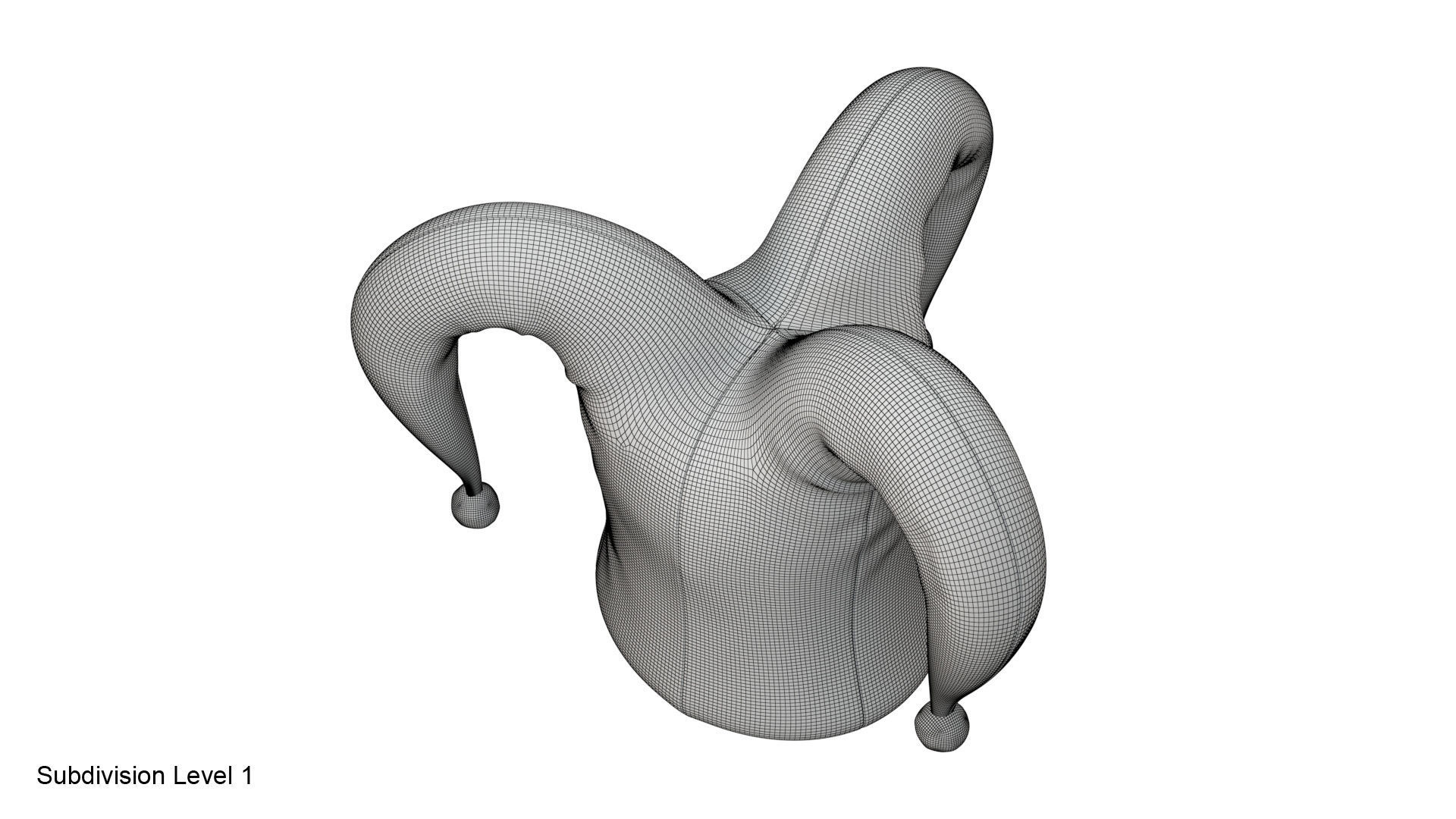 Jester hat 3D model | CGTrader