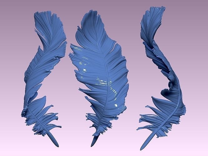 Feather V1 3D model 3D printable | CGTrader