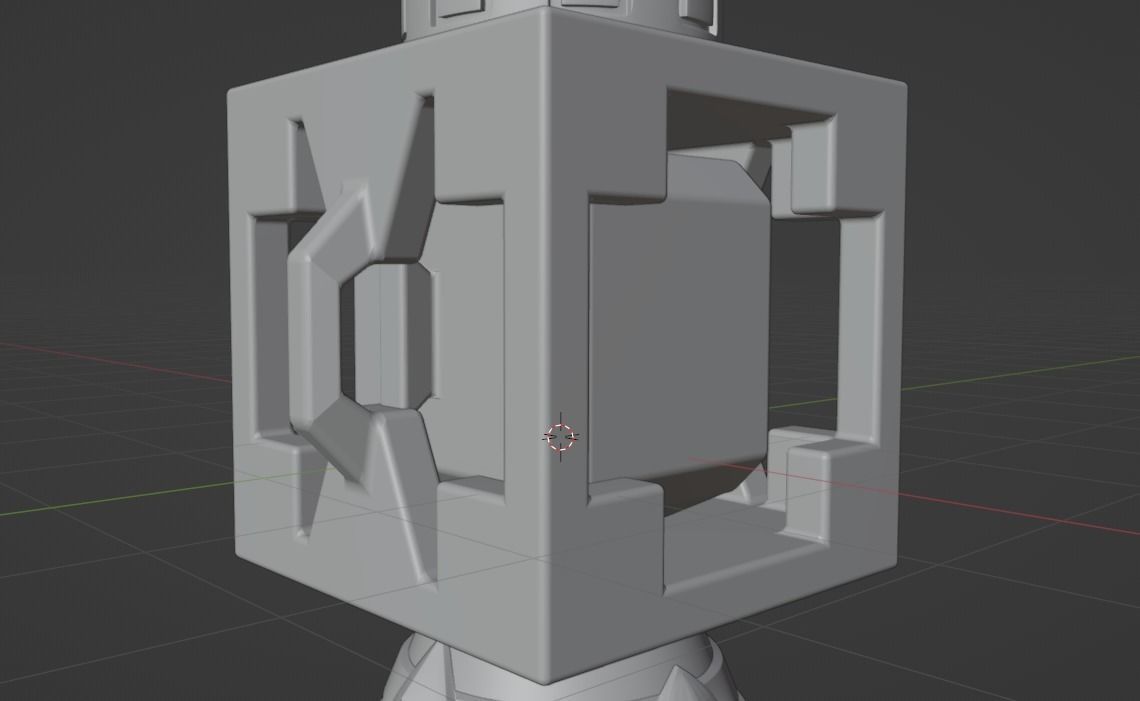 Gnosis of Zhongli Genshin Impact -- Geo Gnosis -- 3D Print Ready 3D ...