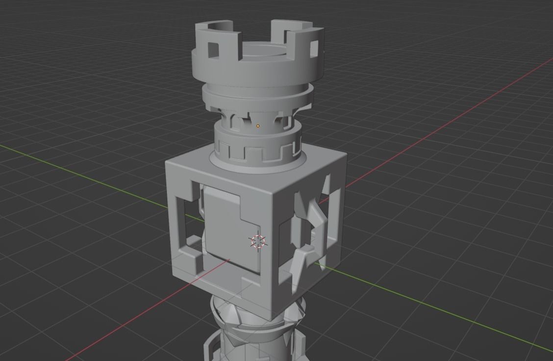 Gnosis of Zhongli Genshin Impact -- Geo Gnosis -- 3D Print Ready 3D ...