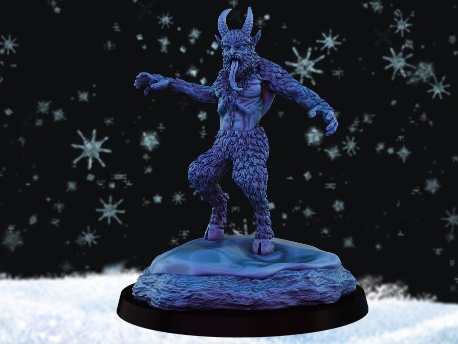 Krampus - Tabletop Miniature 3D model 3D printable | CGTrader