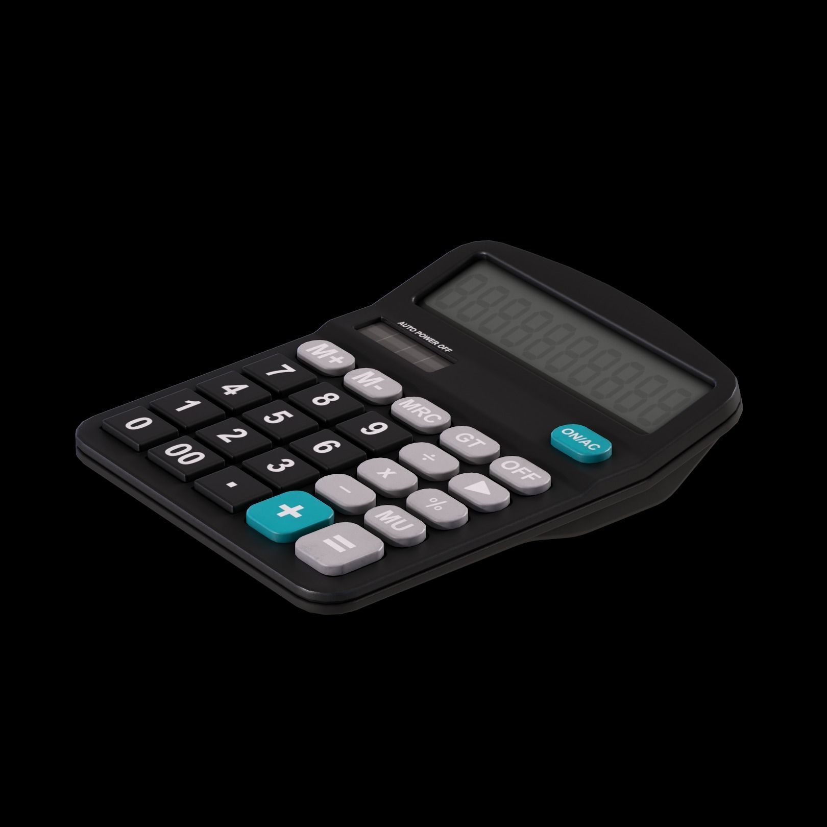 3D model Desk Calculator VR / AR / low-poly | CGTrader