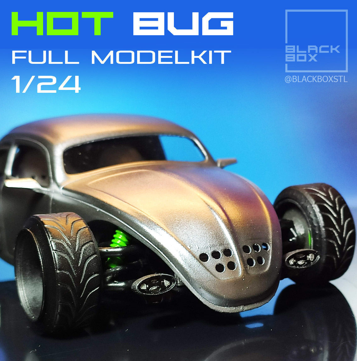 HOT BUG 1-24 FULL MODELKIT 3D model 3D printable | CGTrader