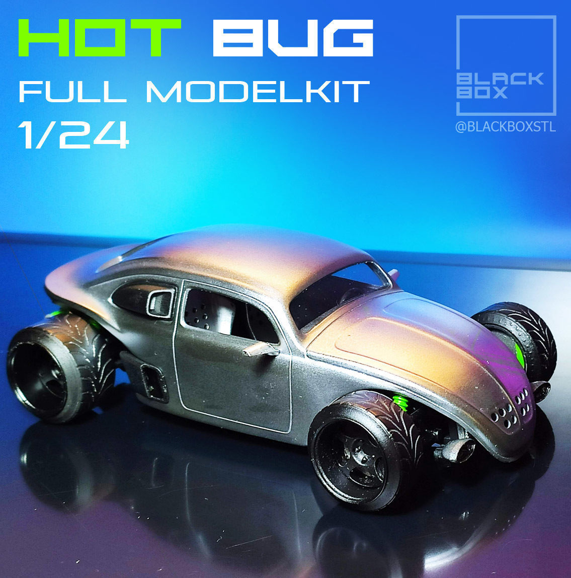 HOT BUG 1-24 FULL MODELKIT 3D model 3D printable | CGTrader
