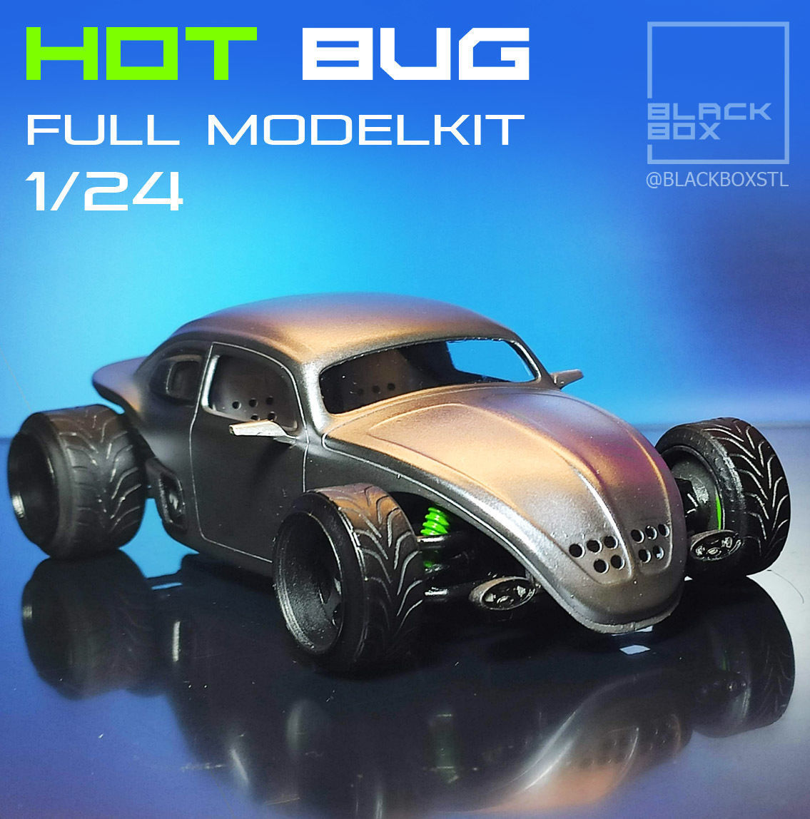 HOT BUG 1-24 FULL MODELKIT 3D model 3D printable | CGTrader