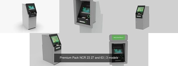 Premium Pack NCR 23 27 and 63 3D Model Collection | CGTrader