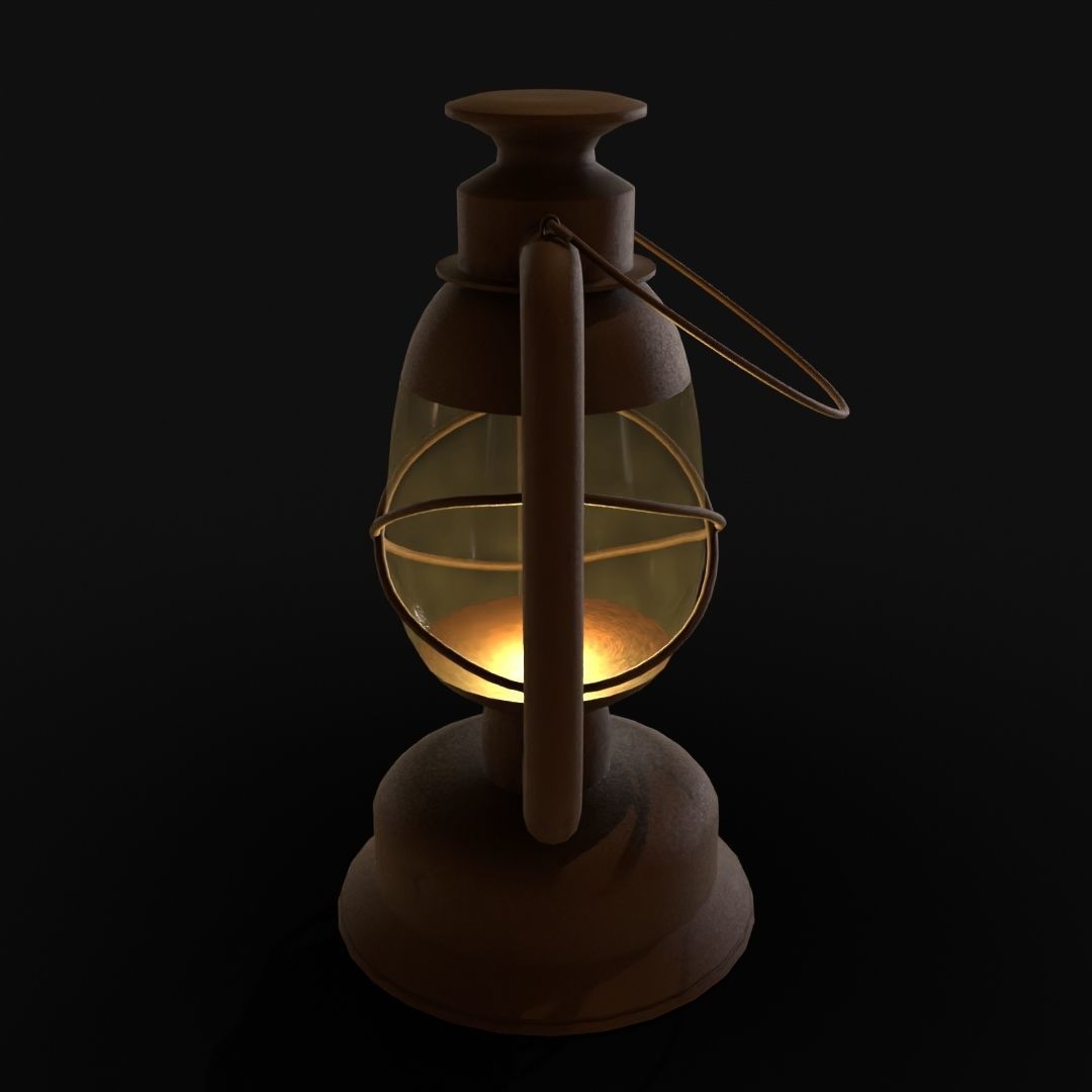 3D model Lantern VR / AR / low-poly | CGTrader