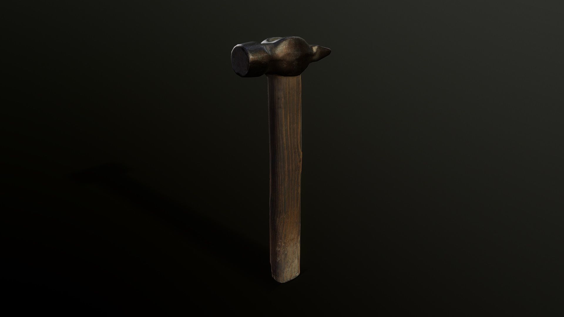 3D model 3D Scan Hammer 03 made in USSR VR / AR / low-poly | CGTrader