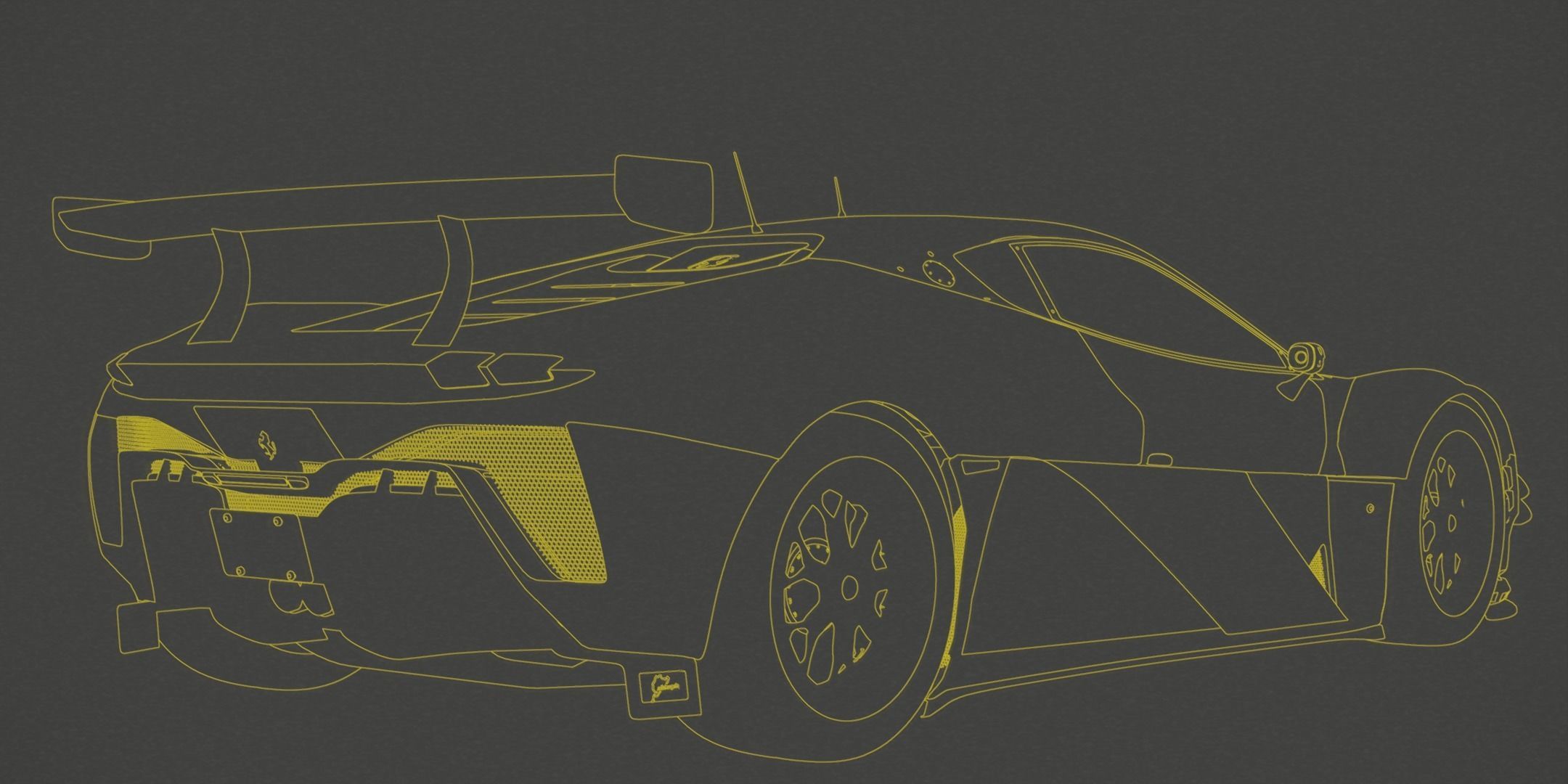 Ferrari 260GTB GT3 Concept car 3D model | CGTrader