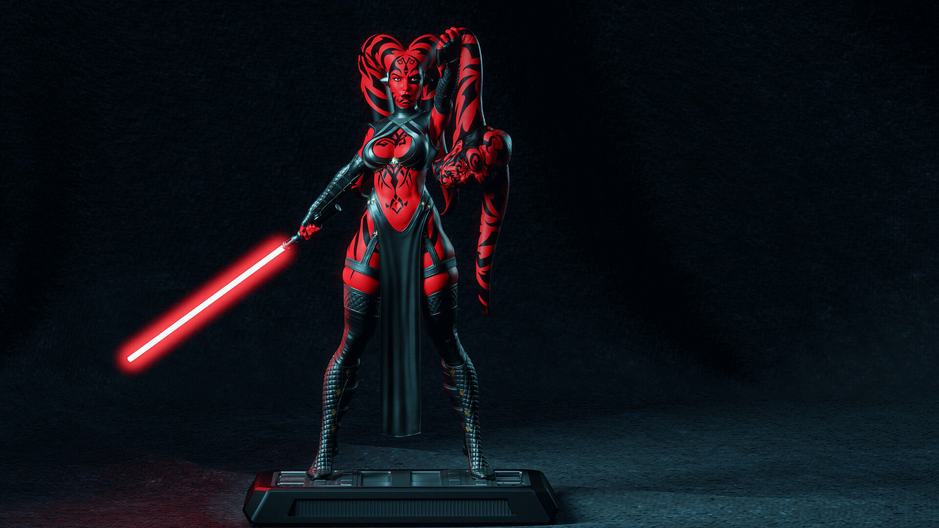 Darth Talon Redesign 3D model 3D printable | CGTrader