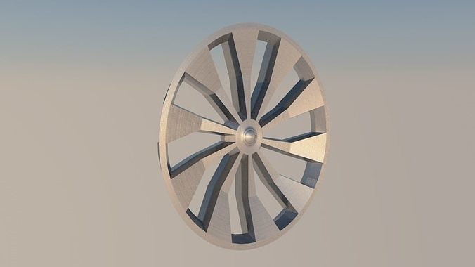wheel cover free 3D model | CGTrader