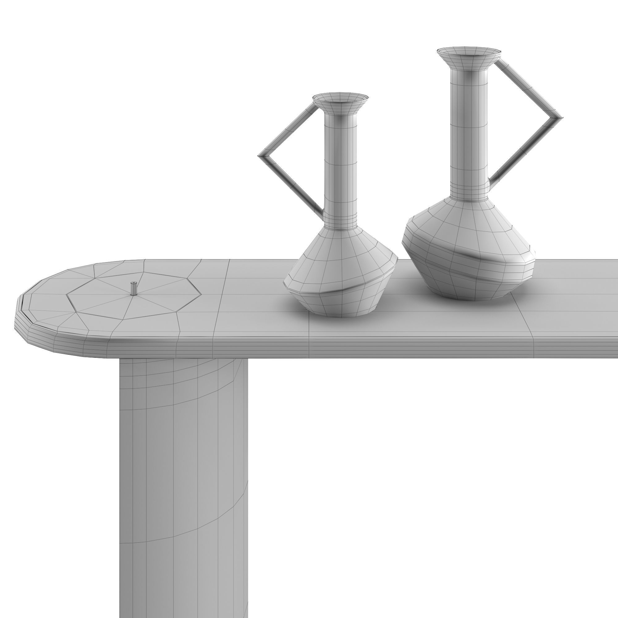 Baxter Parsek console 3D model | CGTrader