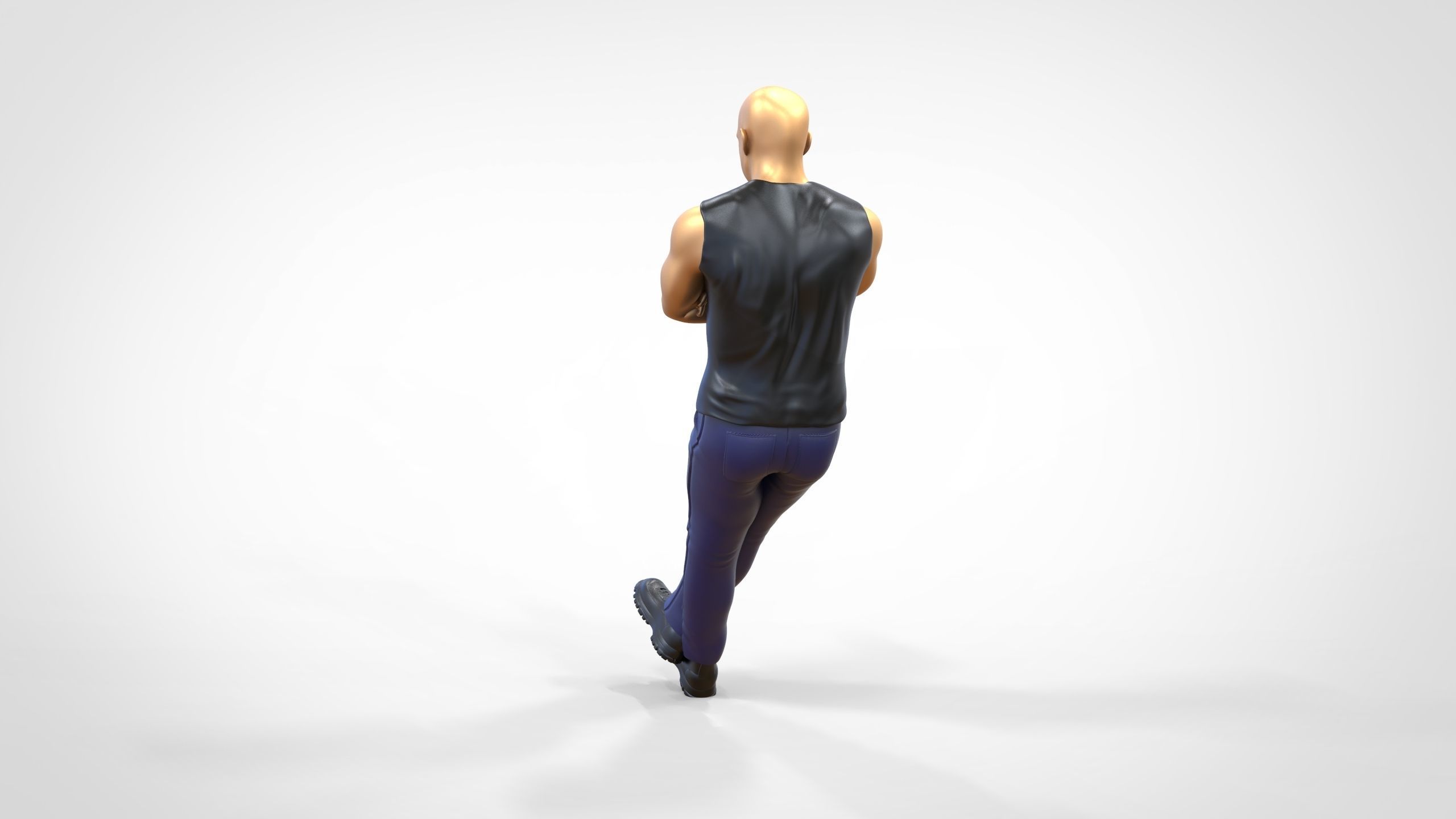 N2 F9 Dominic Toretto Vin Diesel in fast and furious 3D model 3D ...