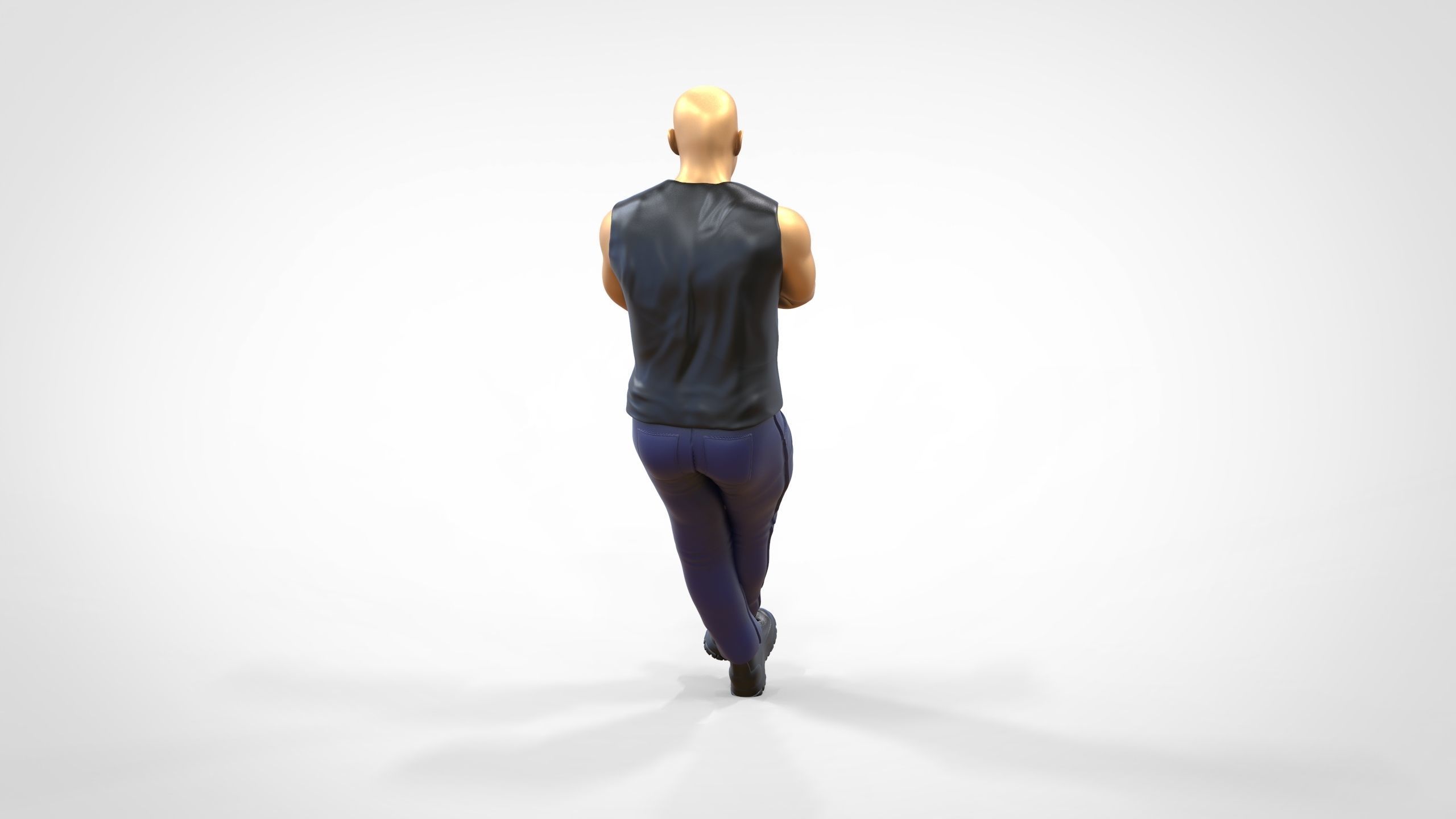 N2 F9 Dominic Toretto Vin Diesel in fast and furious 3D model 3D ...
